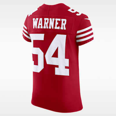 Fred Warner San Francisco 49ers Men's Nike Dri-FIT NFL Elite Jersey ...