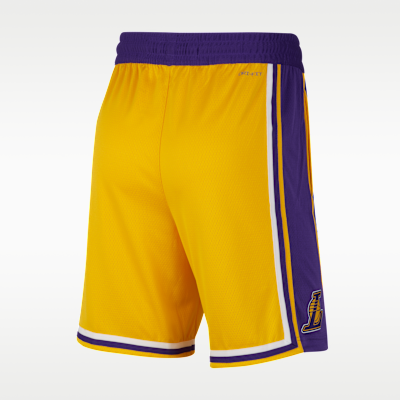 Shorts Nike NBA Swingman para hombre Los Angeles Lakers Icon Edition ...