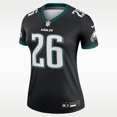 Jersey Nike Dri-FIT de la NFL Legend para mujer Saquon Barkley Philadelphia Eagles. Nike.com