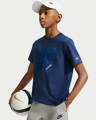 Inter Milan Club Older Kids' Nike Football T-shirt. Nike IL