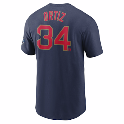 Playera Nike de la MLB para hombre David Ortiz Boston Red Sox Fuse ...