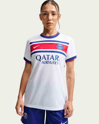 Paris Saint-Germain Home Women's Nike Dri-FIT Football Pre-Match Top ...