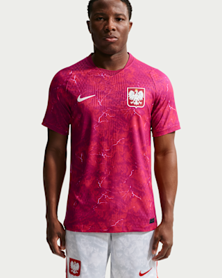 Haut de foot Authentic Nike Aero-FIT Pologne 2026 Match Extérieur pour ...