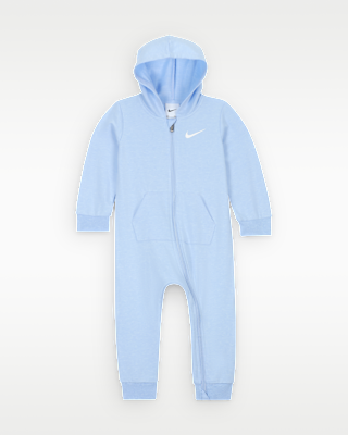 Ολόσωμη φόρμα Nike Essentials Hooded Coverall για βρέφη. Nike GR