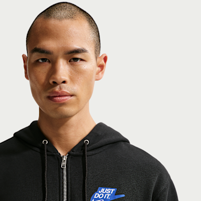 Nike Sportswear Club Men's French Terry Full-Zip Hoodie. Nike JP