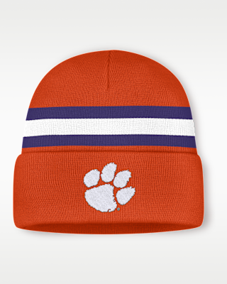Clemson Primetime Utility Campus Men's Nike College Cuffed Beanie. Nike.com