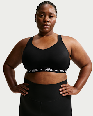 Nike Indy High-Support Women's Padded Adjustable Sports Bra (Plus Size ...