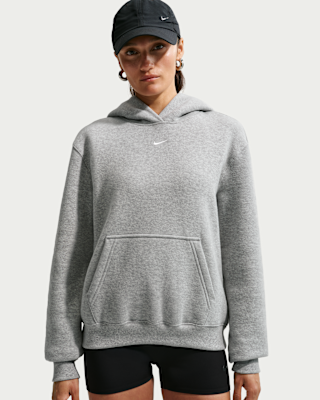 Nike Studio Fleece Medium Weight Women's Pullover Hoodie. Nike UK