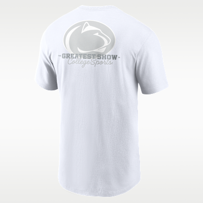 Playera universitaria Nike para hombre Penn State 2025 White Out. Nike.com
