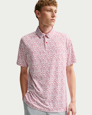 Nike Velocity Men's Dri-FIT Micro-Print Golf Polo. Nike FI