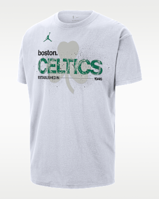 Boston Celtics Courtside Men's Jordan '85 NBA Statement T-Shirt. Nike UK