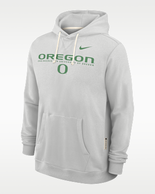 Oregon Sideline Men's Nike Dri-FIT College Pullover Hoodie. Nike.com