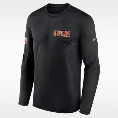 San Francisco 49ers Rivalries Collection Sideline Legend Small Logo Men ...