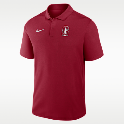 Stanford Primetime Victory Primary Logo Men's Nike Dri-FIT College Polo ...