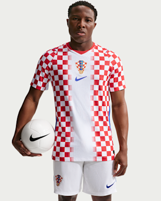Croatia 2026 Match Home Men's Nike Aero-FIT Football Authentic Shirt ...