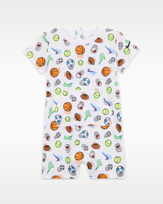 Nike Sportswear Baby (0-9M) Sportball Printed Romper. Nike JP