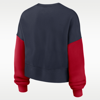 Houston Texans Women's Nike NFL Pullover Crew. Nike.com