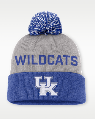 Kentucky Primetime Peak Men's Nike College Cuffed Pom Beanie. Nike.com
