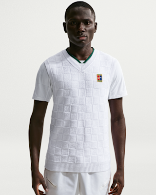 Chaleco tejido de tenis para hombre NikeCourt Slam. Nike.com
