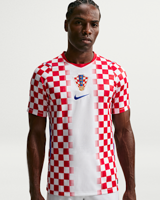 Kroatien 2026 Stadium Home Nike Dri-FIT Replica-trøje til fodbold til ...