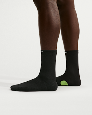 Nike Running Midweight Crew Socks (1 Pair). Nike BG