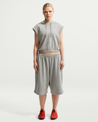 Nike Sportswear Women's Oversized Mid-Rise French Terry Bermuda Shorts ...