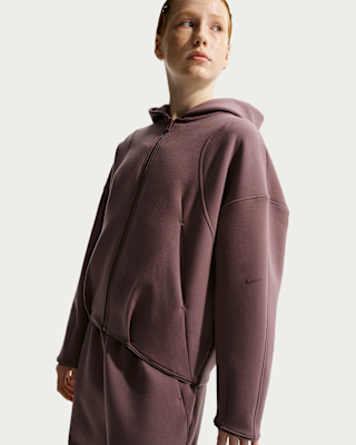 Nike MAVN Strick-Kapuzenjacke mit Therma-FIT-Technologie für Mädchen ...