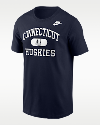Playera universitaria Nike para hombre UConn Huskies. Nike.com