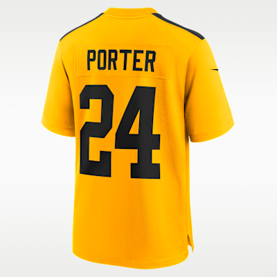 Jersey Nike de la NFL Game para hombre Joey Porter Jr. Pittsburgh ...