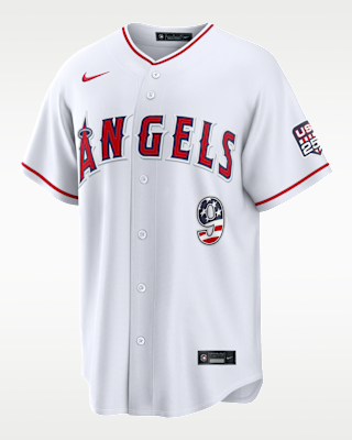 Jersey Nike Stadium de la MLB para hombre Zach Neto Los Angeles Angels ...