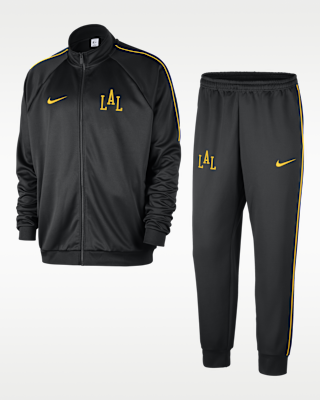Los Angeles Lakers City Edition Nike NBA Club Peak Tracksuit für Herren ...