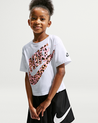 Nike T-Shirt mit Animal-Print für jüngere Kinder. Nike AT
