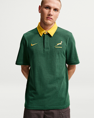 Springboks Men's Rugby Home Short-Sleeve Jersey. Nike FI