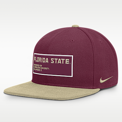Florida State On-Field Pro Men's Nike Dri-FIT College Adjustable Hat ...