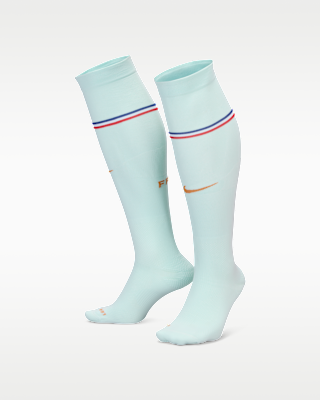 Knælange FFF VaporFast Away Nike Dri-FIT ADV-fodboldstrømper. Nike DK