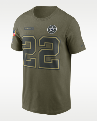 Emmitt Smith Dallas Cowboys Salute To Service Men’s Nike NFL T-Shirt ...