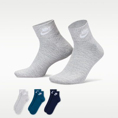 Calcetines al tobillo (3 pares) Nike Everyday Essential. Nike MX