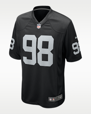 NFL Las Vegas Raiders (Maxx Crosby) Men's Game Football Jersey. Nike.com