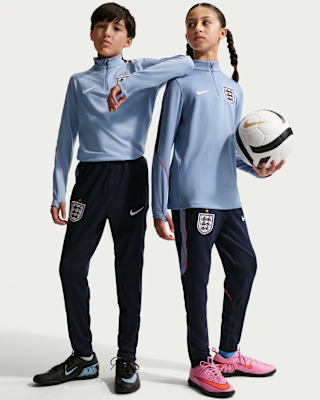 Pantalon de foot en maille Nike Dri-FIT Angleterre Strike pour ado. Nike LU