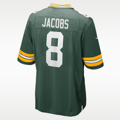 Josh Jacobs Green Bay Packers Men's Nike NFL Game Jersey. Nike.com