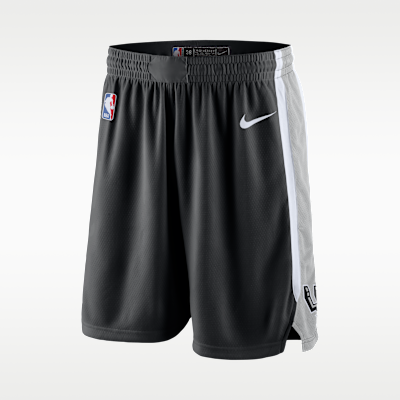 San Antonio Spurs Icon Edition Men's Nike NBA Swingman Shorts. Nike BG