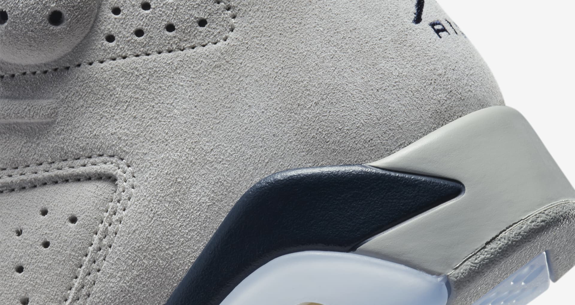 Air Jordan 6 'Magnet and College Navy'. Nike SNKRS CH