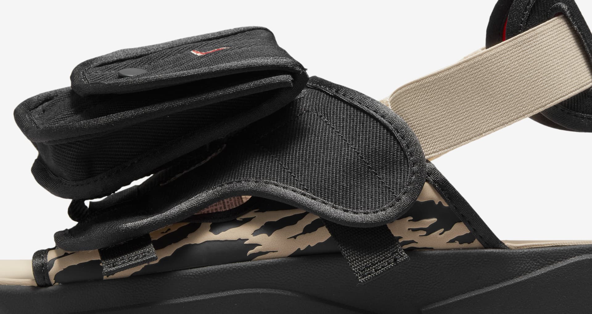 Jordan LS Slide x SoleFly 'Black and Sport Red' (DO1872-001) Release ...