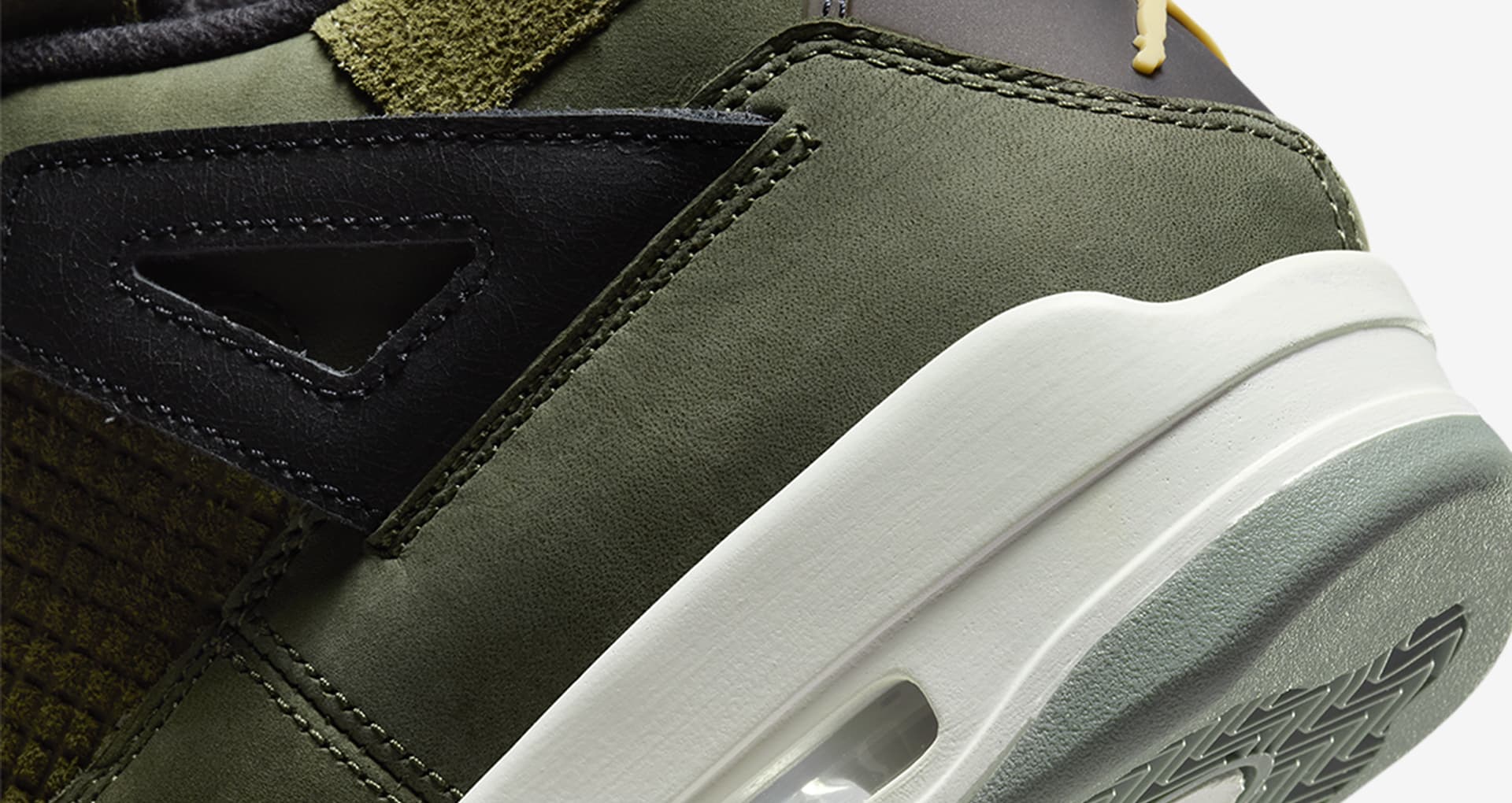 Air Jordan 4 Craft 'Olive' (FB9927-200) release date. Nike SNKRS RO