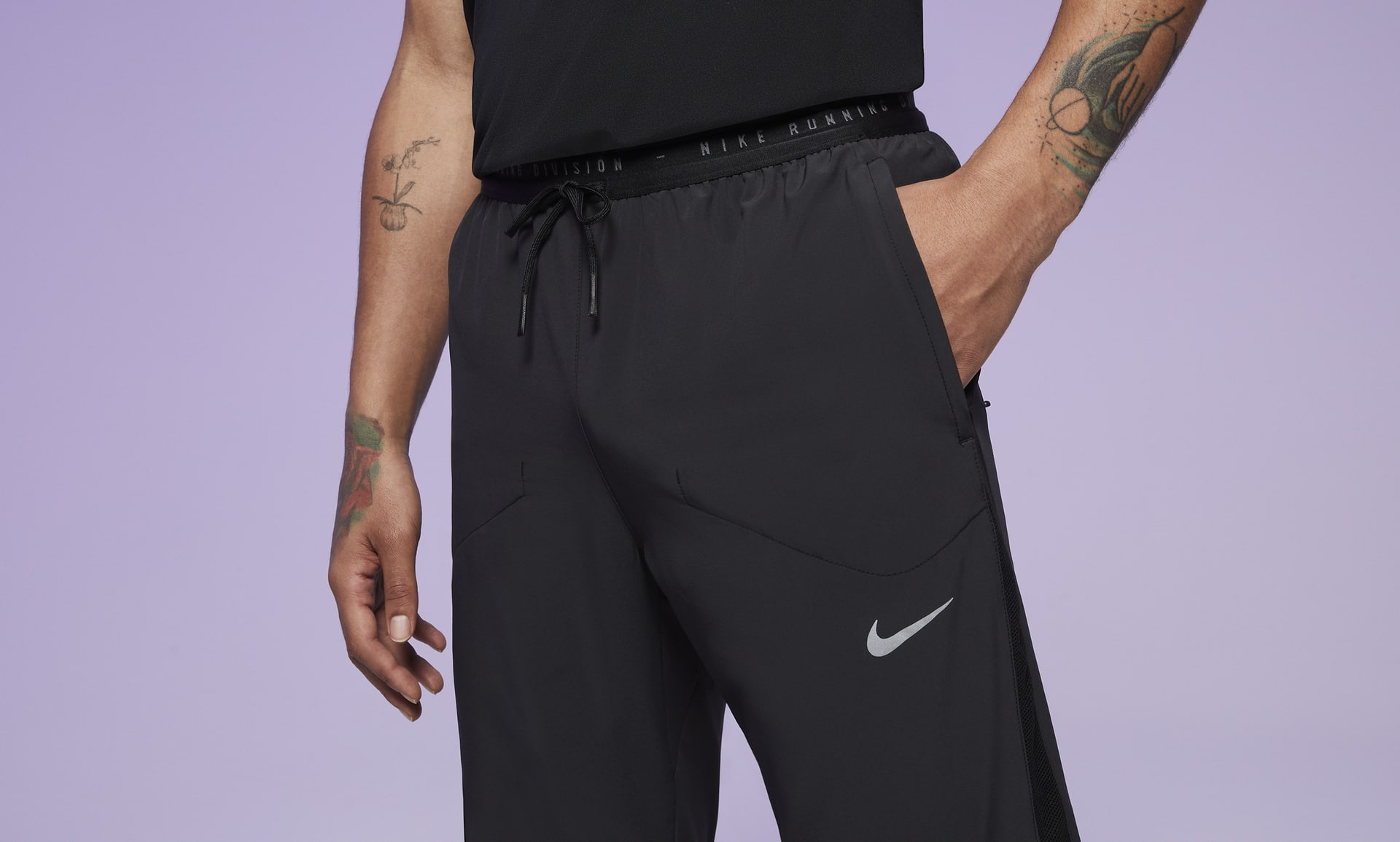 Nike Dri-FIT Run Division Phenom Men's Hybrid Running Trousers. Nike IE