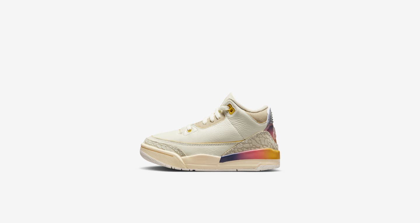 Air Jordan 3 x J Balvin 'Sunset' (FN0344-901) release date . Nike SNKRS