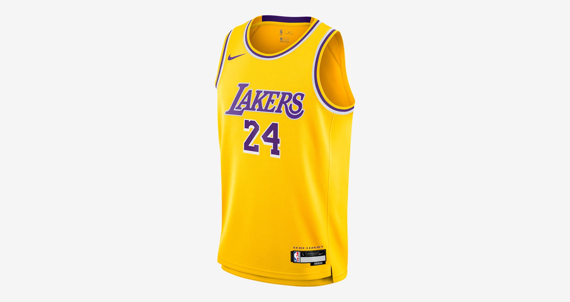 Big Kids' Nike NBA Swingman Jersey ;Kobe Bryant Los Angeles Lakers Icon ...