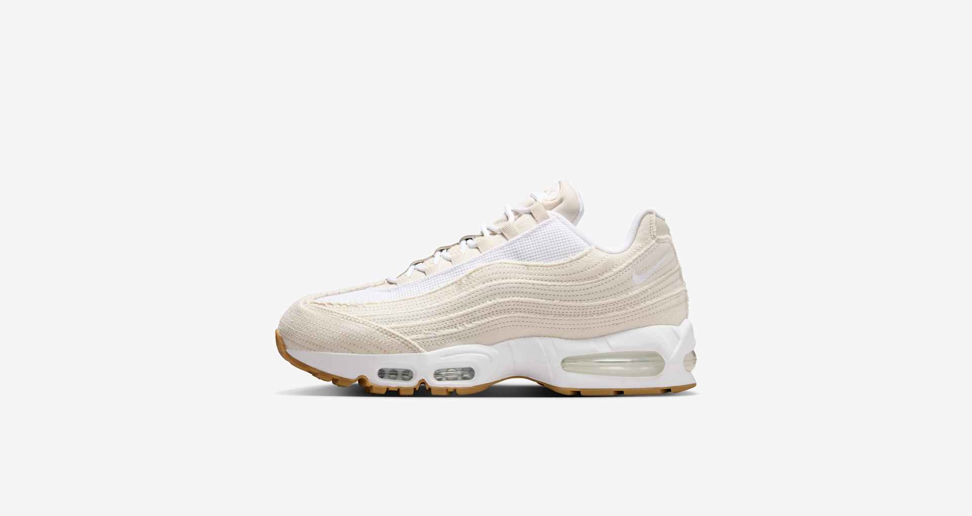Air Max 95 x Levi's® 'White and Ecru' (HM4743-100) release date. Nike SNKRS