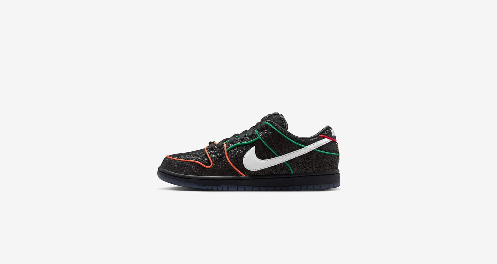 Nike SB Dunk Low Pro x Bronx Girls Skate "Black and Challenge Red ...