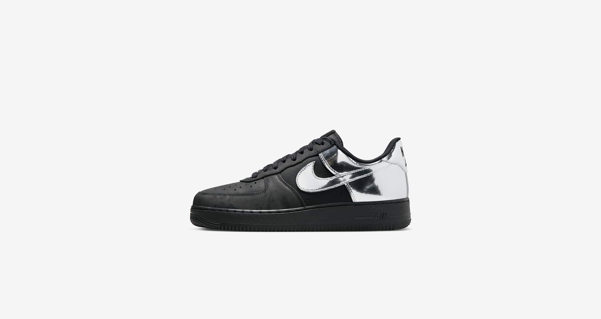 Air Force 1 Low 'Black and Metallic Silver' (HF2885-001) release date ...